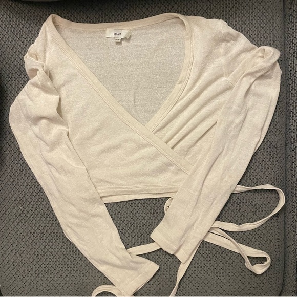 OZMA | Tops | Ozma Dancer Wrap Top | Poshmark